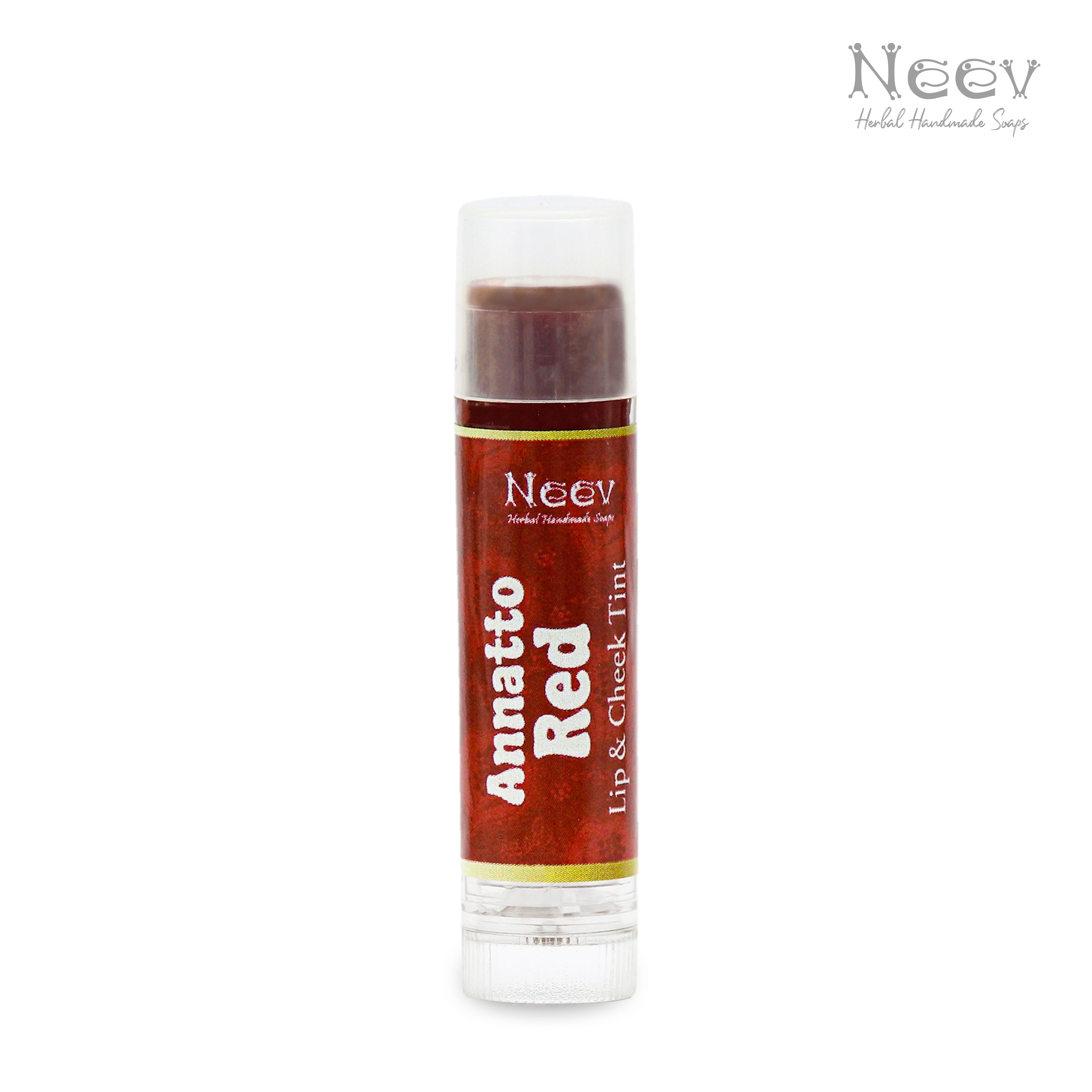 ZERO CHEMICAL LIP & CHEEK TINT ANNATTO RED – Neev Herbal Handmade Soaps